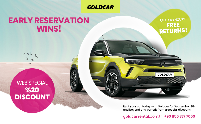 Goldcar 20% Web-Exclusive Early Booking Discount